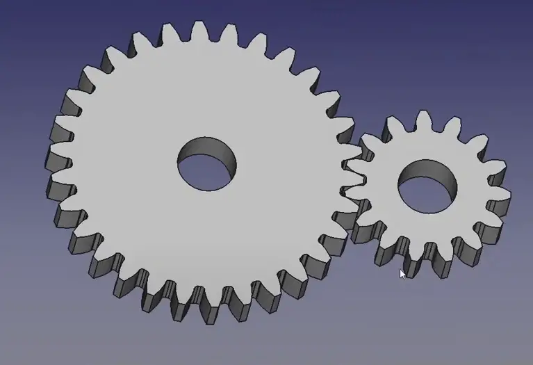 Model Involute Gear In FreeCAD Mechnexus model-involute-gear-in-freecad-mechnexus