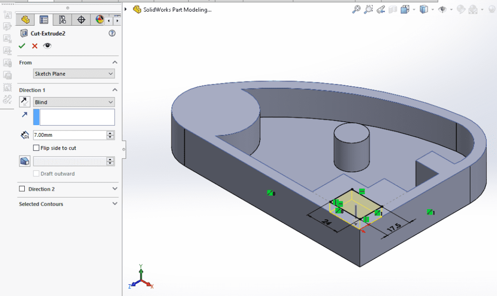 Model Mounting Base in SolidWorks – Mechnexus