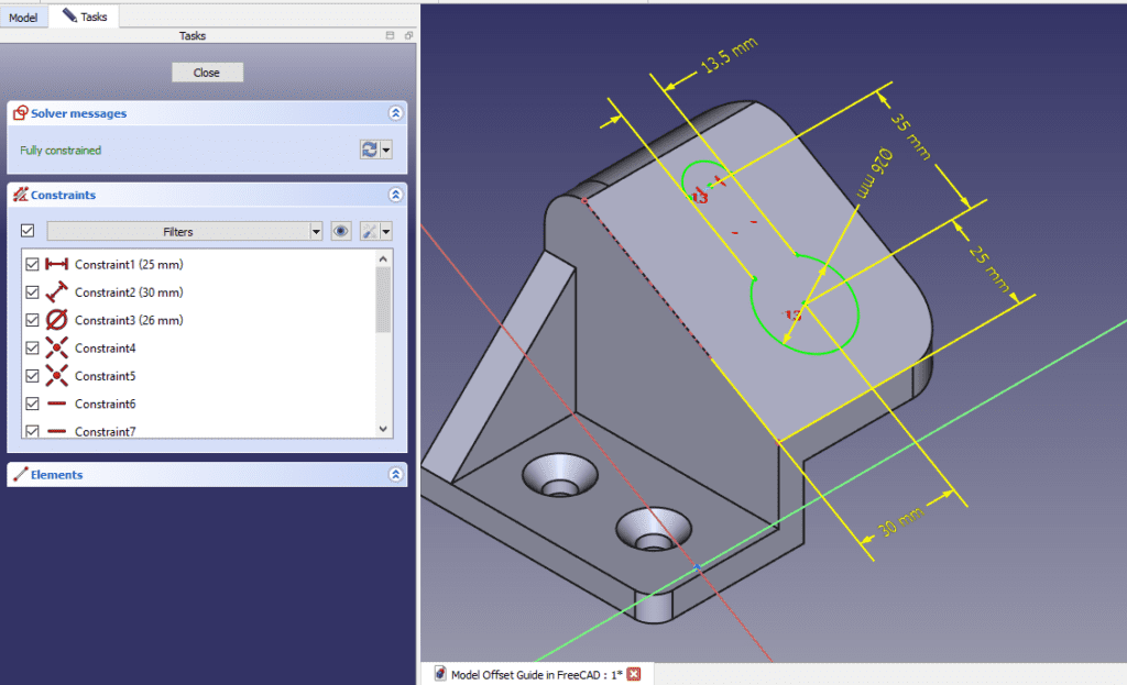 Model Offset Guide in FreeCAD – Mechnexus