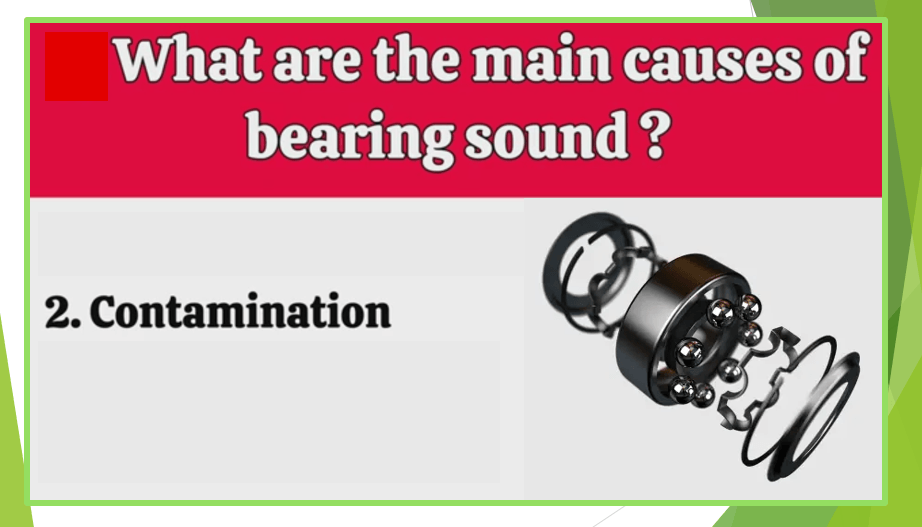 Main Cause of Bearing Sound – Mechnexus