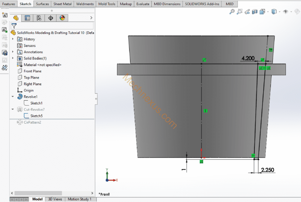 Model Shaft Support in SolidWorks – Mechnexus