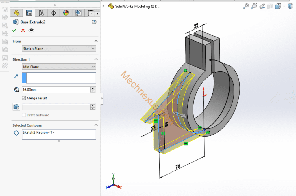 Model Pipe Support in SolidWorks – Mechnexus