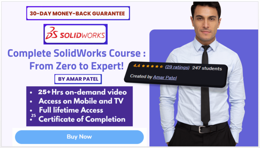 Model Counter Bearing Bracket in SolidWorks – Mechnexus