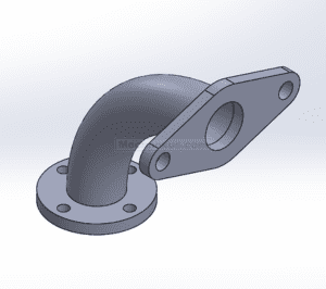 Model Pipe with Flange in SolidWorks – Mechnexus
