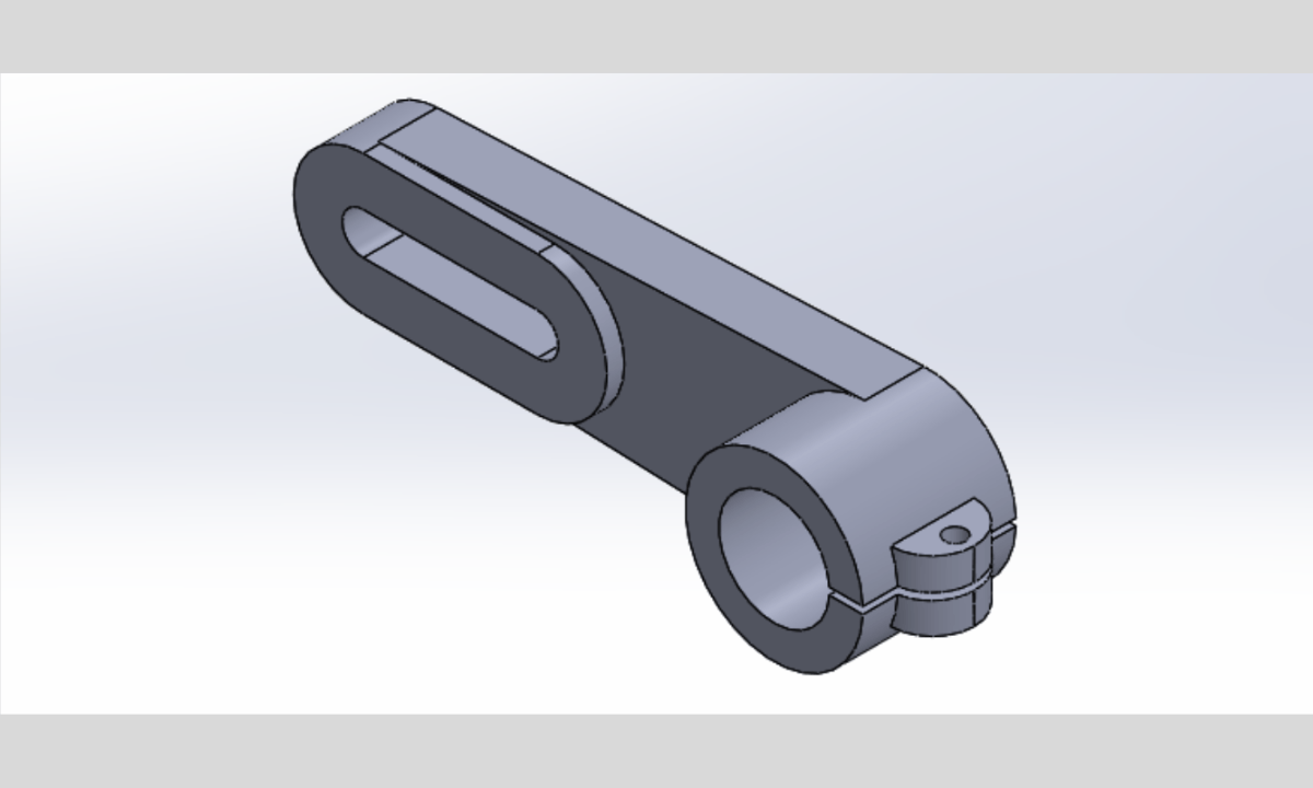 Model Anchor Bracket in SolidWorks : (Gallery Serial No.11) – Mechnexus