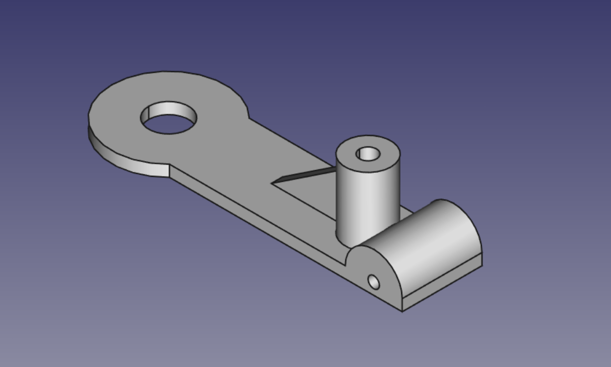 Model Pipe Bracket in FreeCAD : (Gallery Serial No.15) – Mechnexus