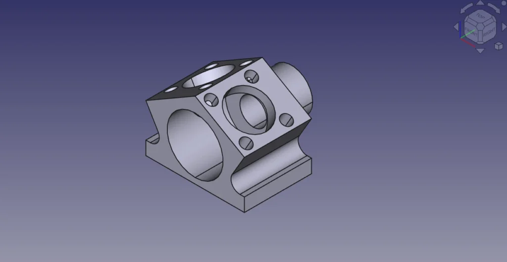 Model Ball Screw Support in FreeCAD (Gallery Serial No.246) – Mechnexus