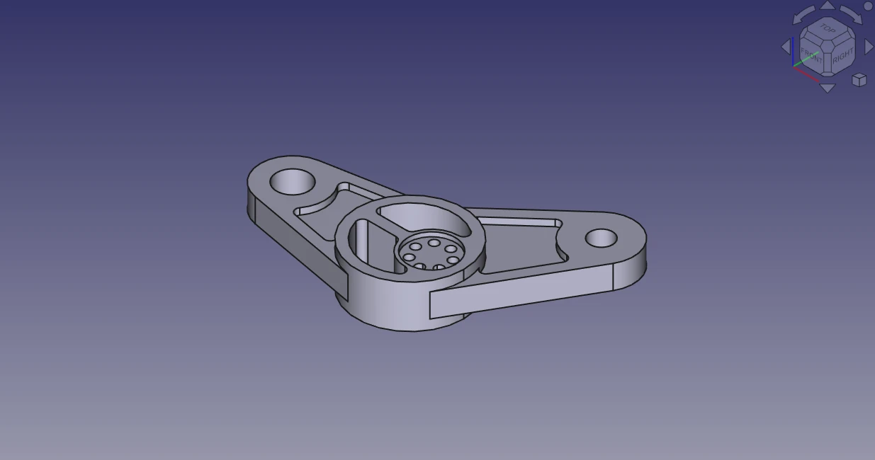 Model Control Arm in FreeCAD (Gallery Serial No.247) – Mechnexus