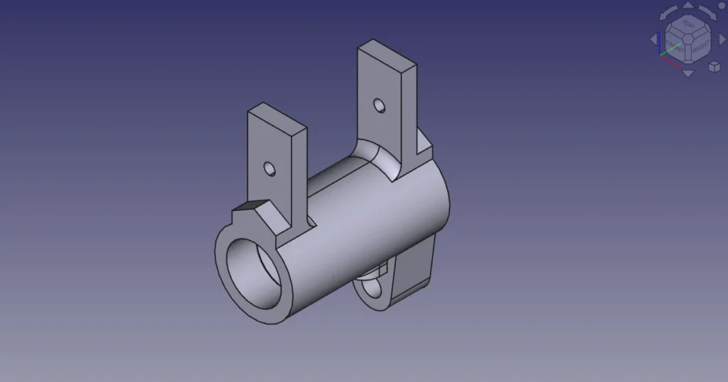Model Shift Fork in FreeCAD (Gallery Serial No.252) – Mechnexus