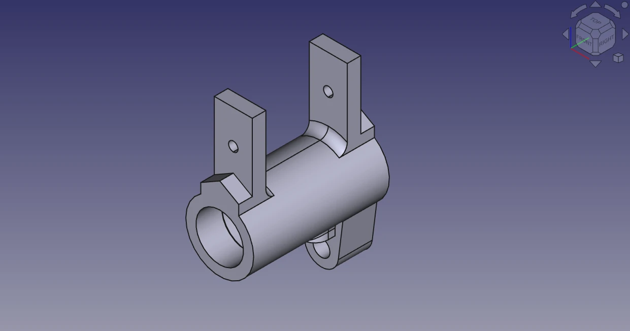 Model Shift Fork in FreeCAD (Gallery Serial No.252) – Mechnexus